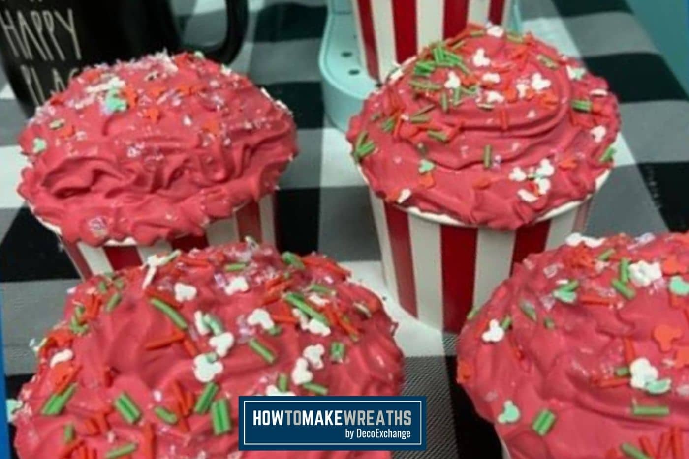 How to Make Fake Cupcakes - How to Make Wreaths - Wreath Making for ...