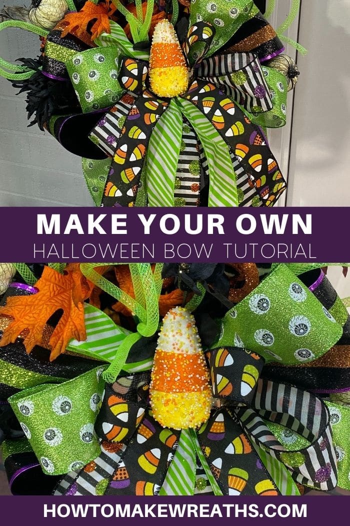 Halloween Bow Tutorial - How to Make Wreaths - Wreath Making for ...