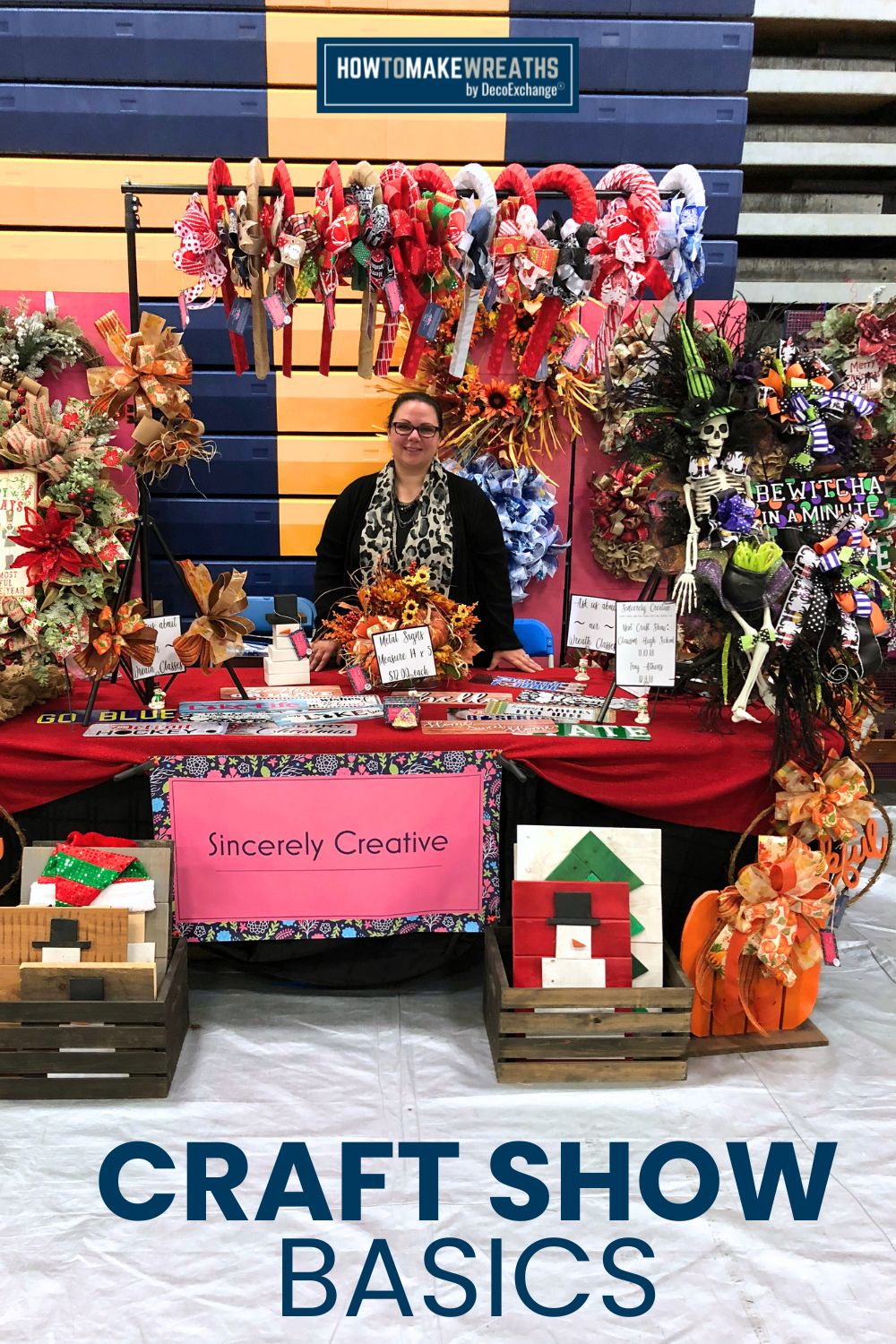 Selling At Craft Fairs: The Nitty Gritty - How to Make Wreaths - Wreath ...