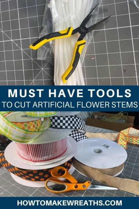 How To Cut Artificial Flower Stems: Must-Have Tools + Tips - How to ...