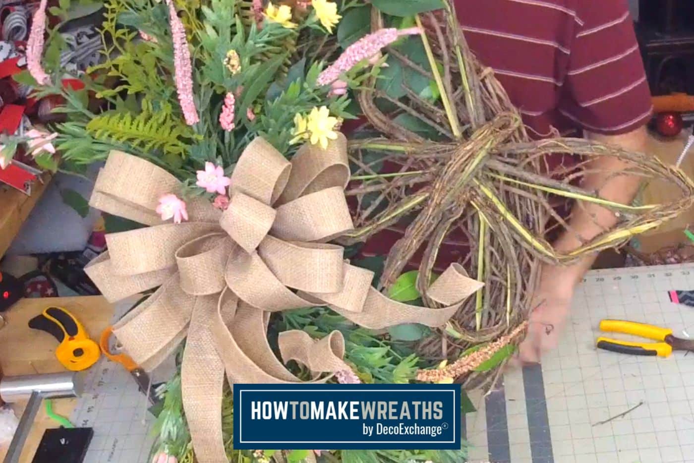 How To Use Your Extra Supplies For Wreaths (No More Waste!)