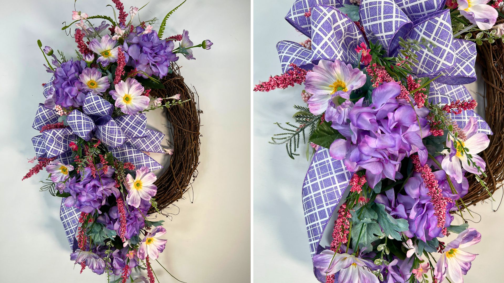 Floral Mother's Day Wreath - How to Make Wreaths - Wreath Making for ...