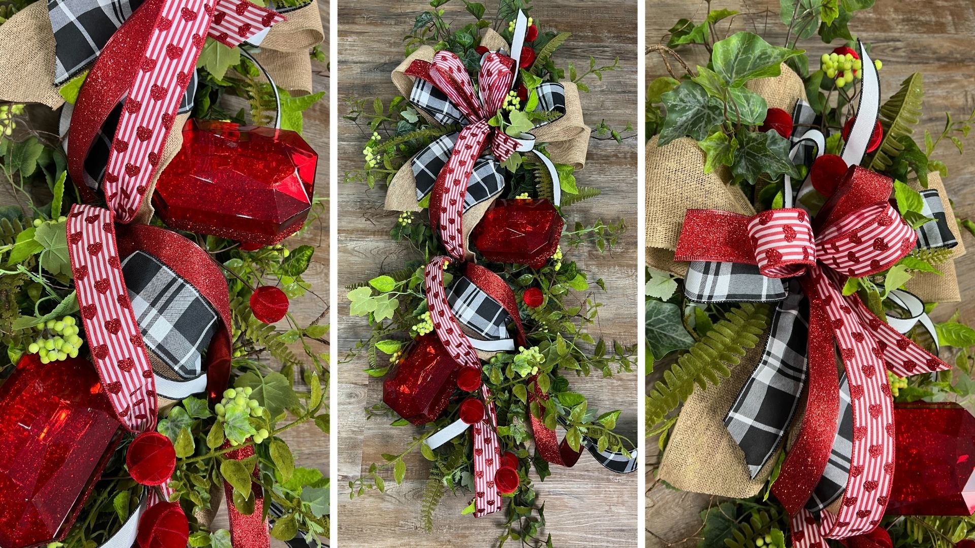 How to Transform an Everyday Design for Valentine’s Day - How to Make Wreaths - Wreath Making ...