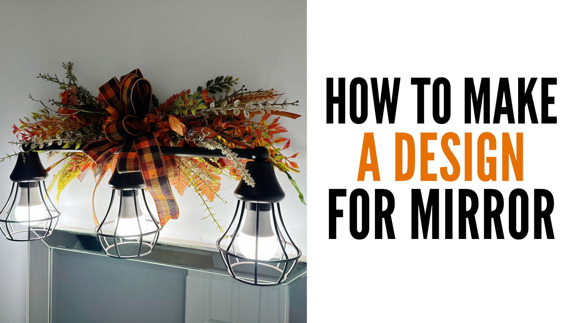 How to Make a Fall Floral Arrangement with Ribbon and Seasonal Stems ...